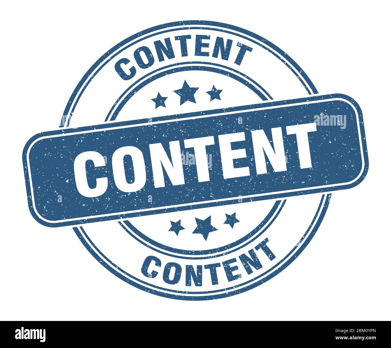 content stamp. content label. round grunge sign Stock Vector Image ...