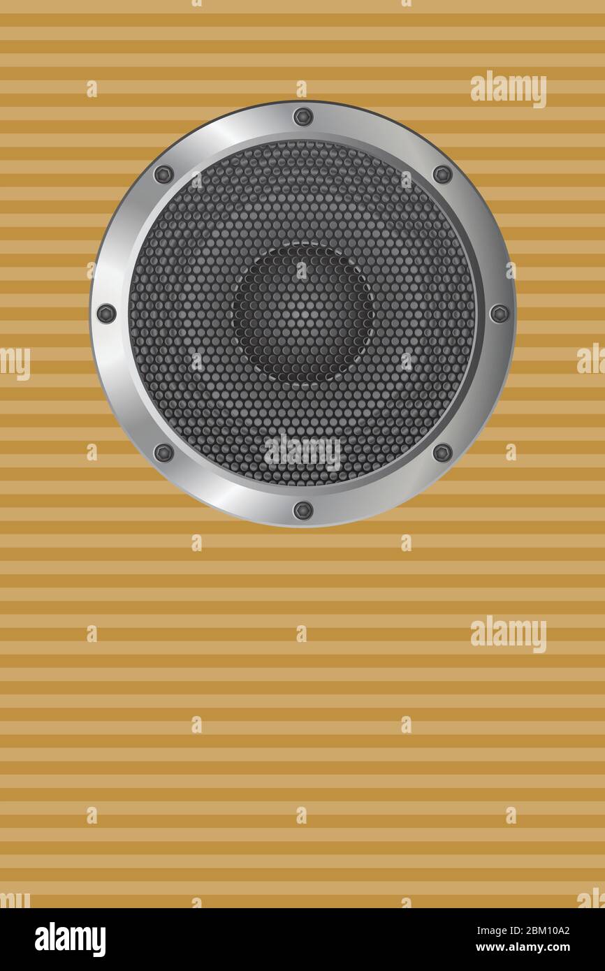 Professional speaker system Stock Vector Images - Alamy