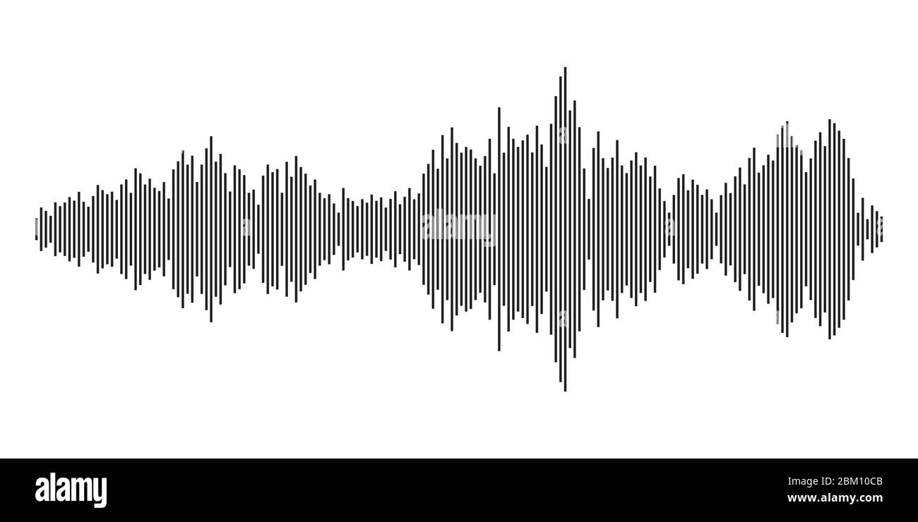 Sound wave vector illustration isolated Stock Vector Image & Art - Alamy Sound wave vector illustration isolated Stock Vector Image & Art - Alamy