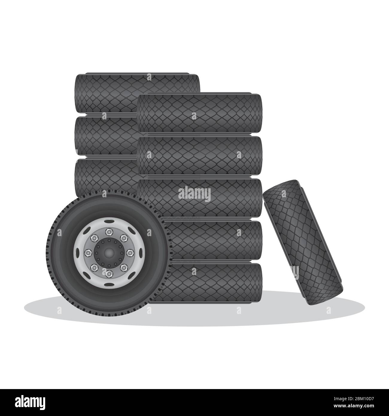 Wheel car tire vector illustration isolated on white background Stock ...