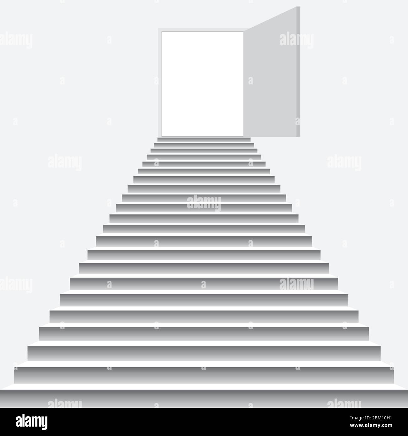 Stairs vector illustration isolated on white background Stock Vector ...
