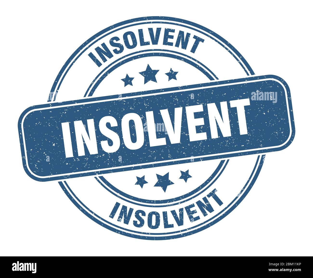 Insolvent stamp Stock Vector Images - Alamy