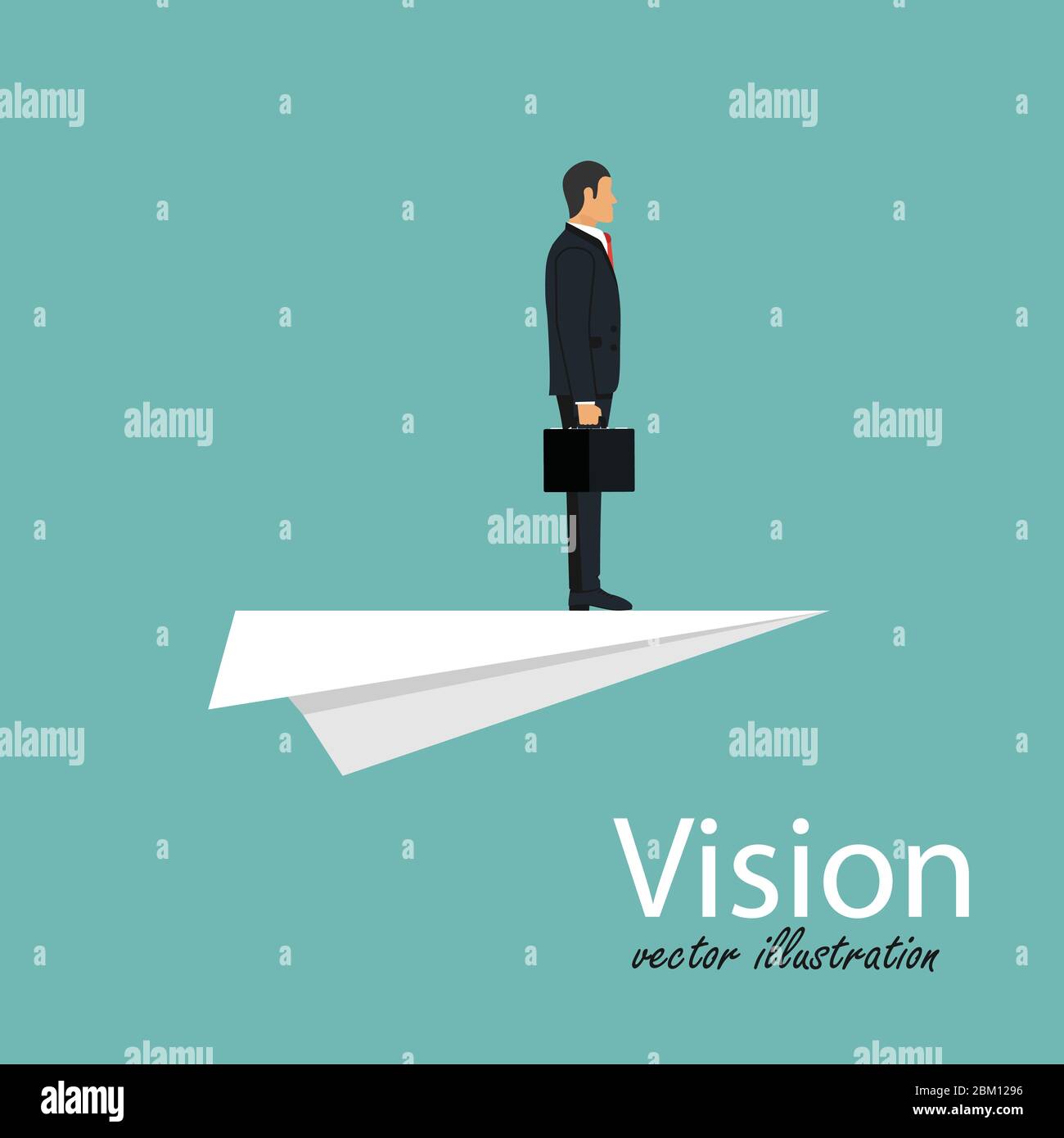 Vision concept. Symbol of leadership, business, future, progress ...