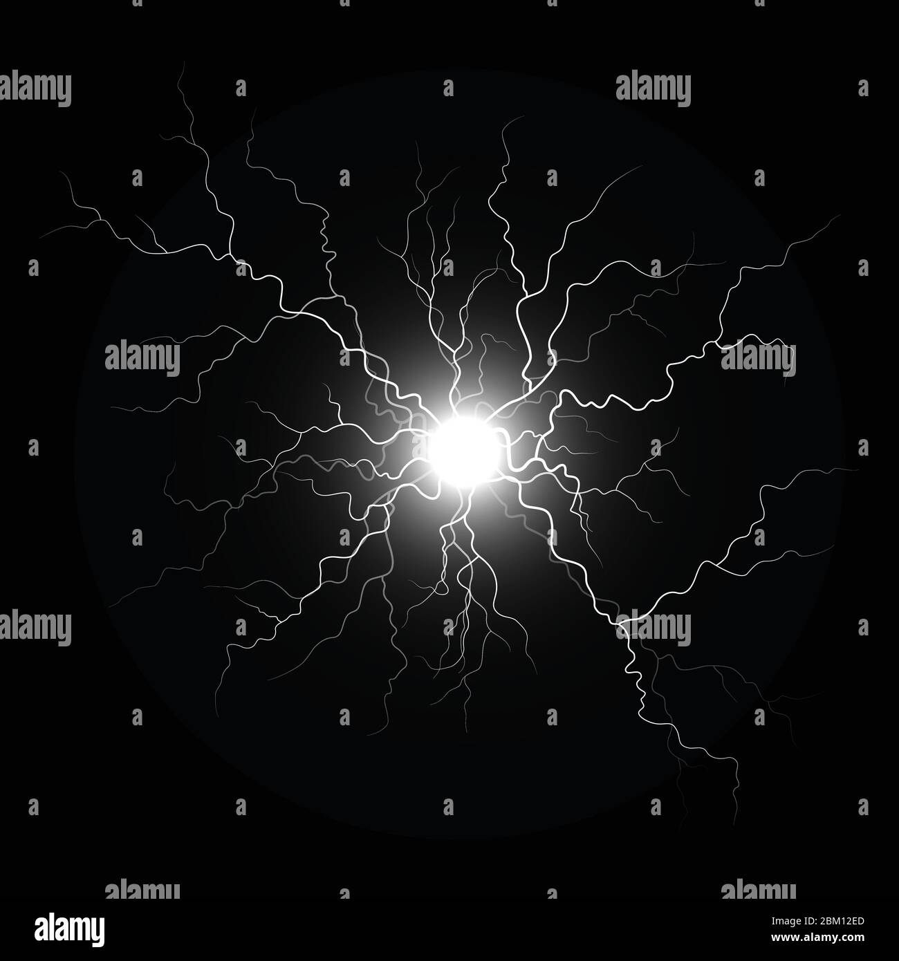 Vector thunderbolts hi-res stock photography and images - Alamy