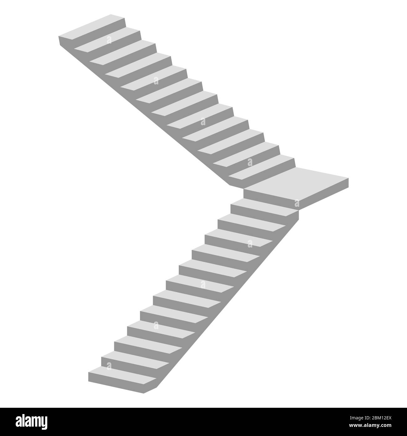 Stairs vector hi-res stock photography and images - Alamy