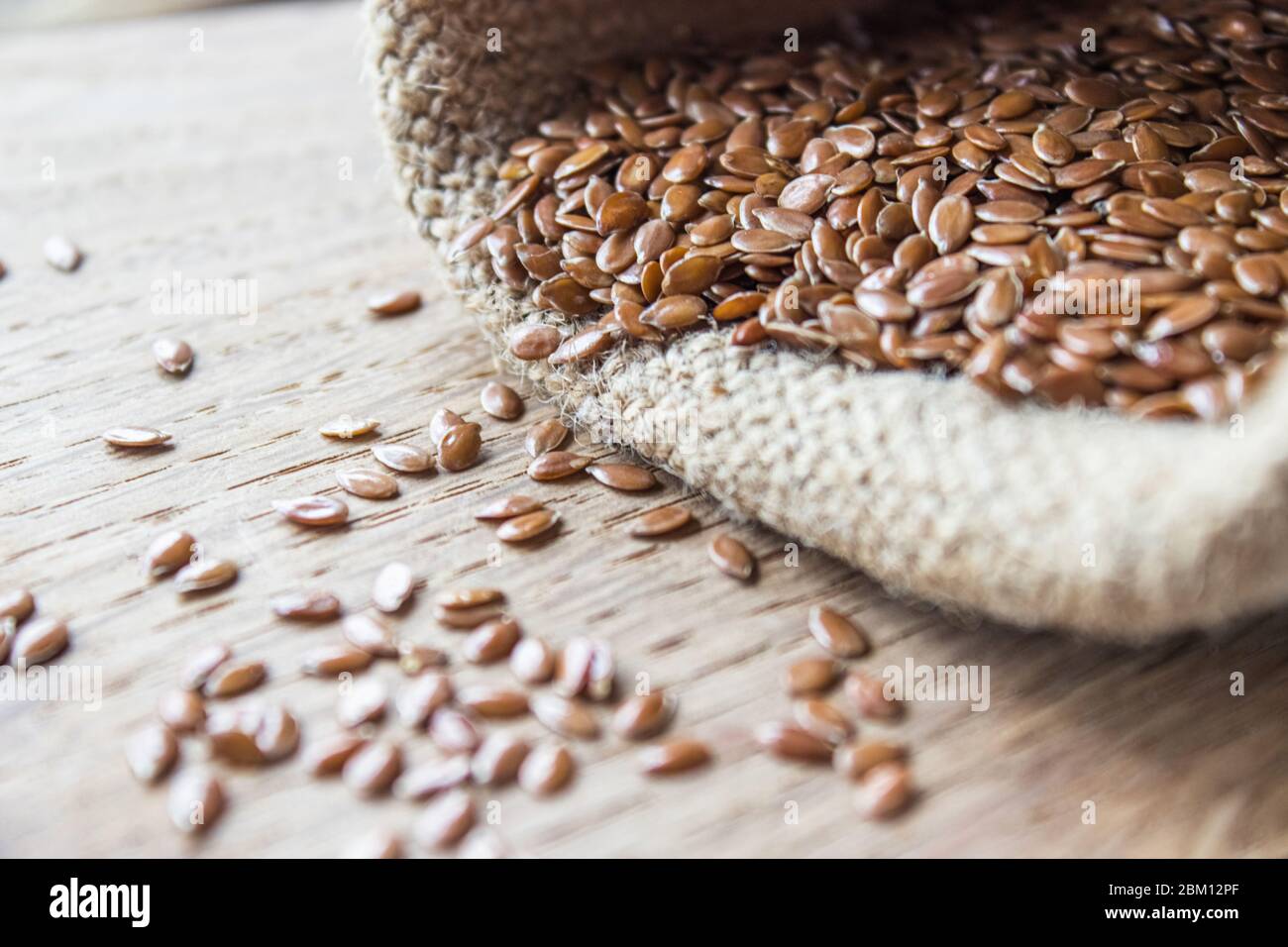 Bag of flax hi-res stock photography and images - Alamy