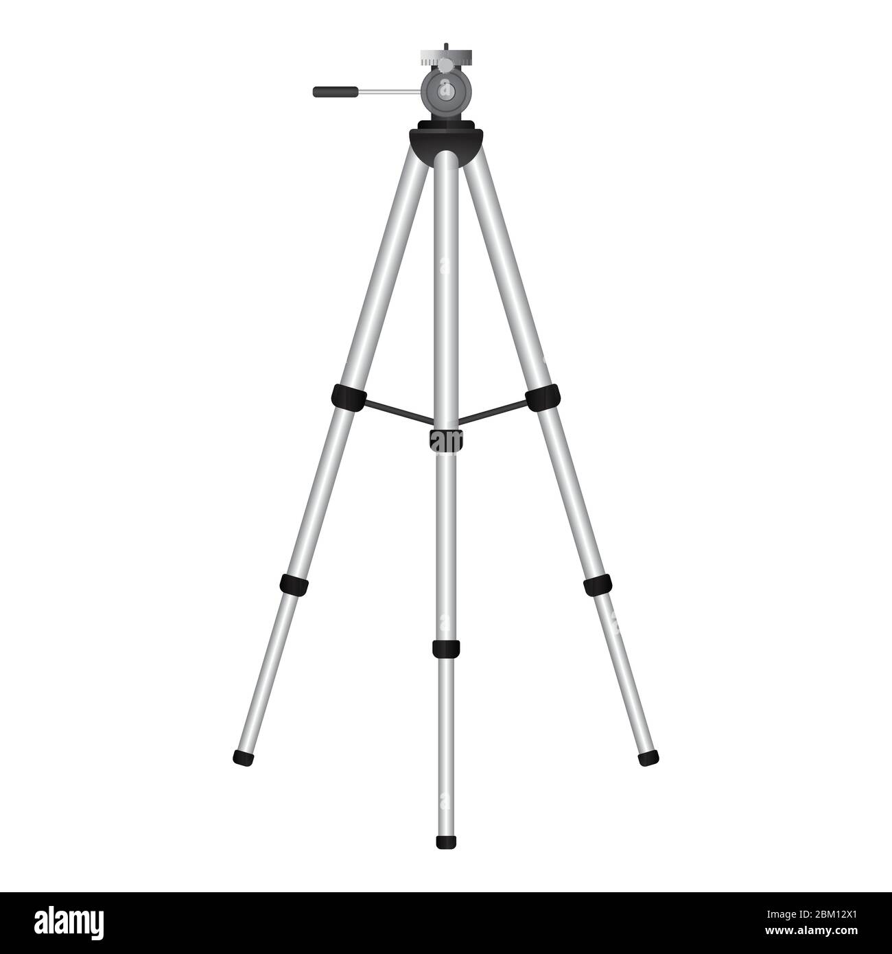 Tripod vector illustration isolated on white background Stock Vector ...