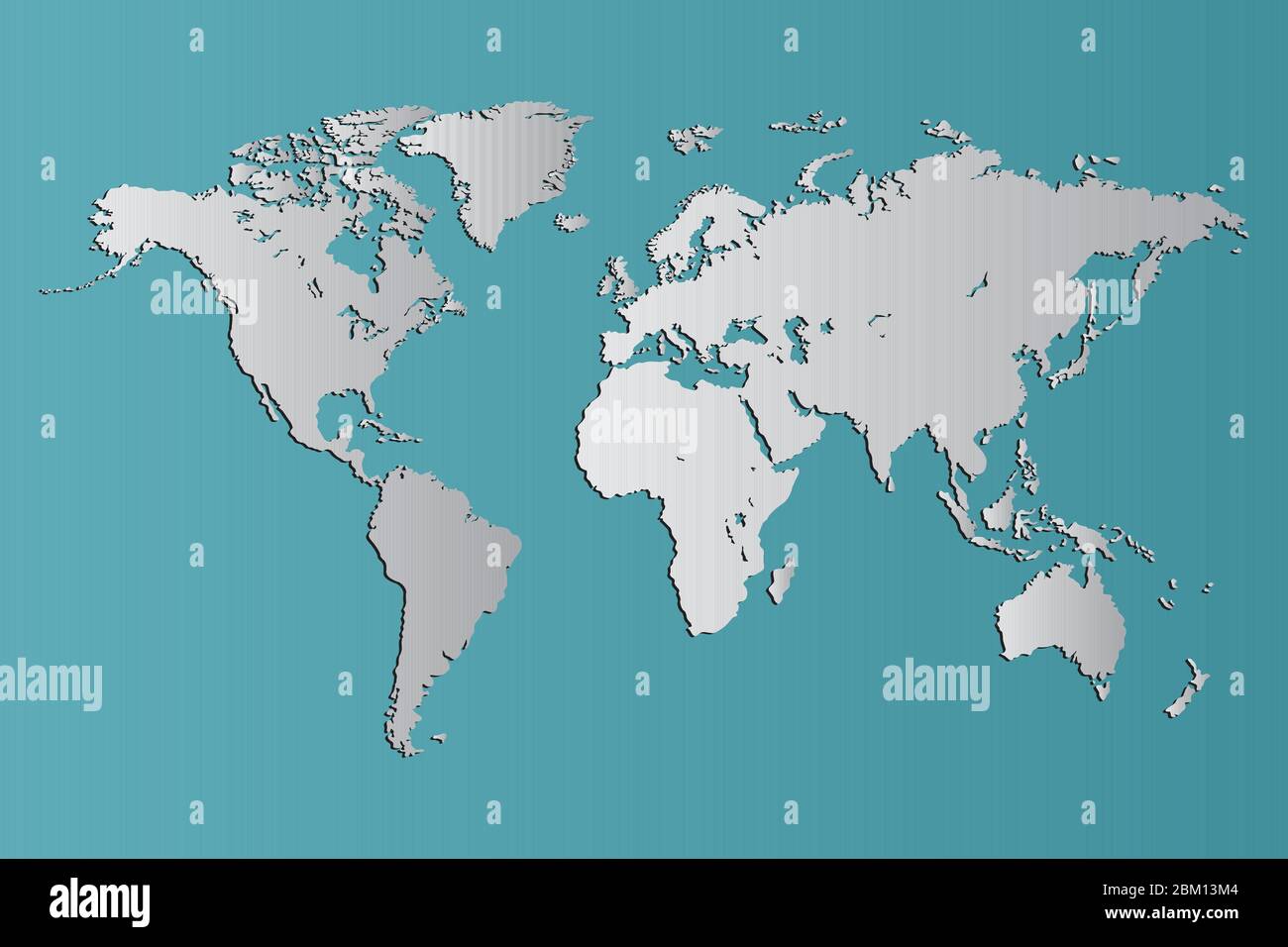 World map vector isolated. World political map. Flat earth vector ... World map vector isolated. World political map. Flat earth vector ...