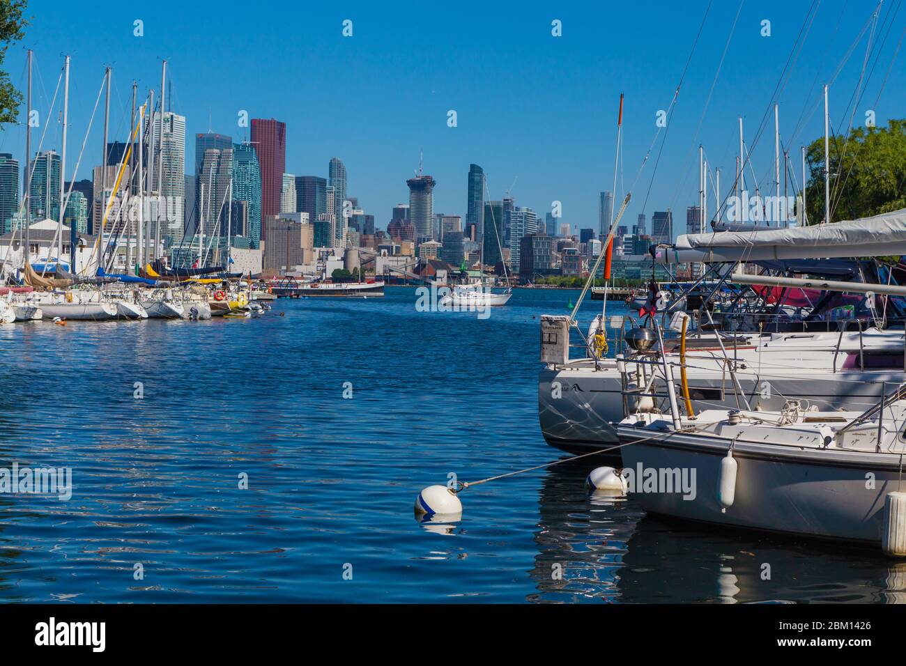 Cityscape of Toronto downtown, Ontario, Canada Stock Photo - Alamy