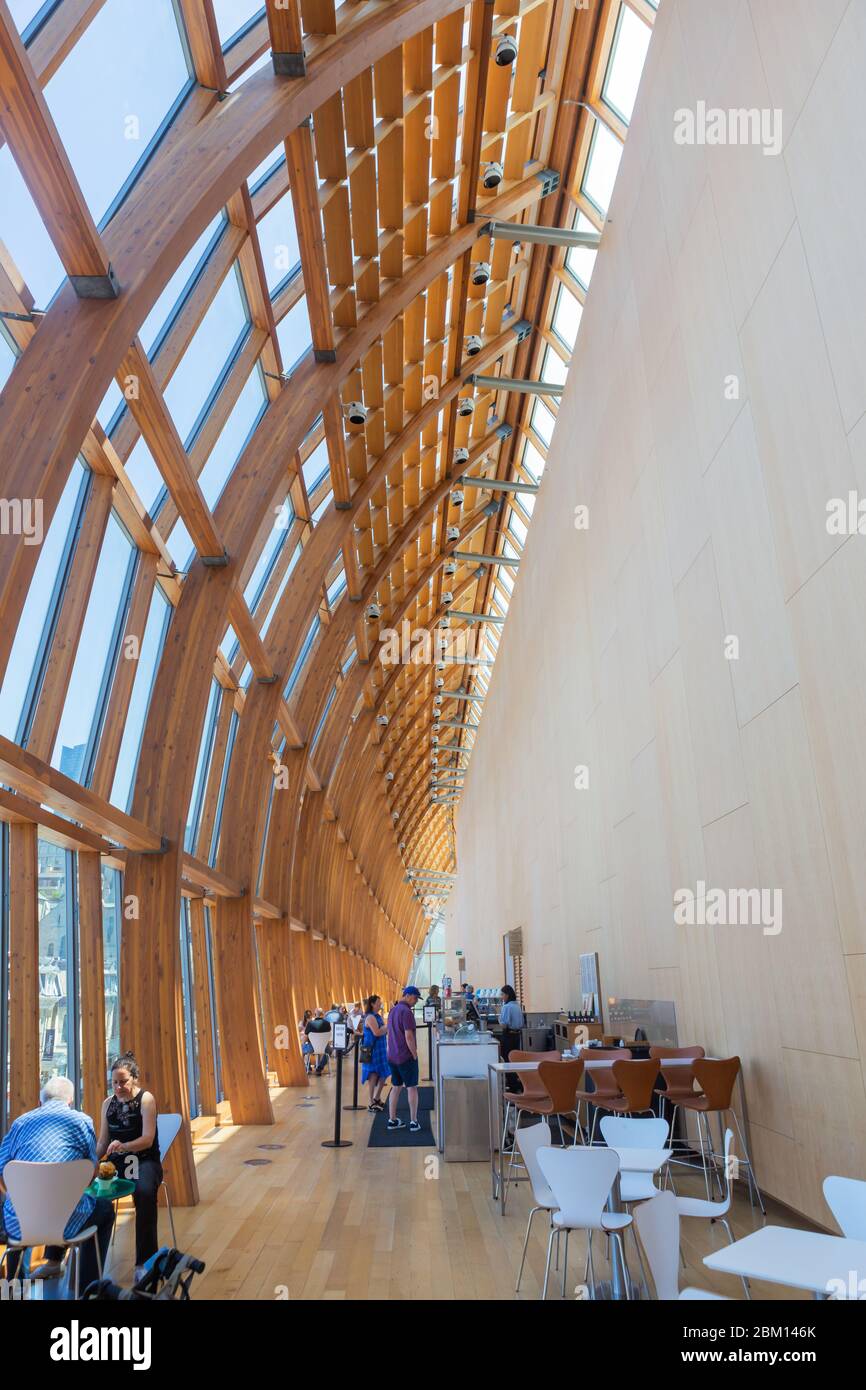 Art Gallery of Ontario interior, Frank Gehry, Toronto, Ontario, Canada ...