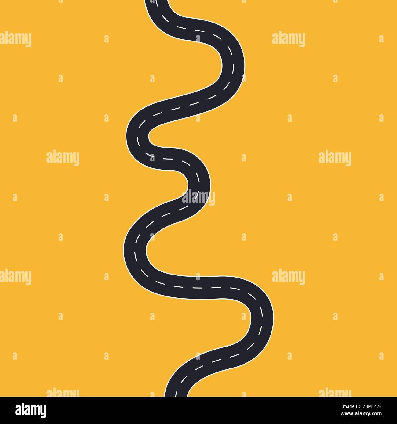 Windy path Stock Vector Images - Alamy