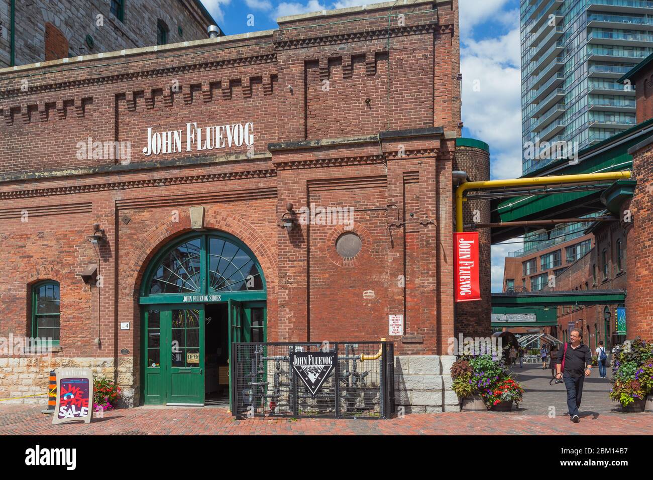 The Distillery, Historic District, Toronto, Ontario, Canada Stock Photo ...