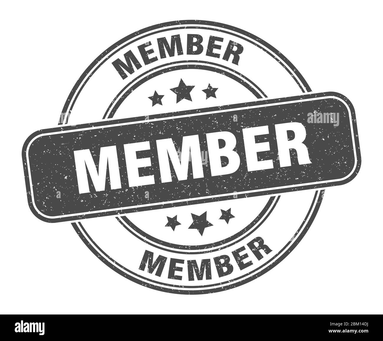 member stamp. member label. round grunge sign Stock Vector Image & Art ...