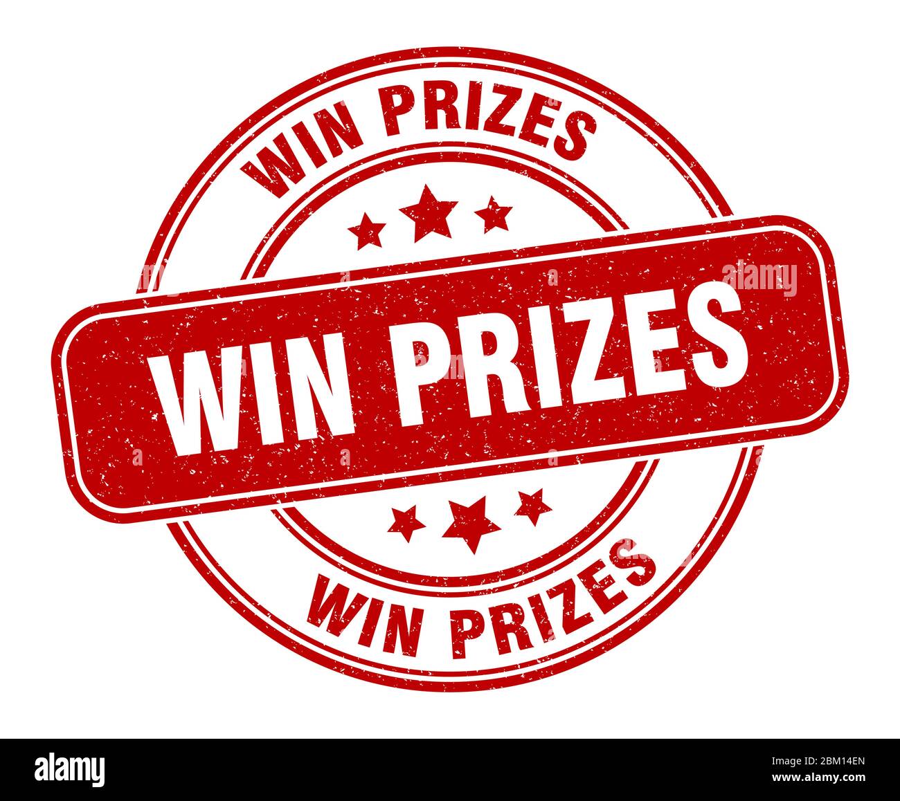 Win prizes stamp Cut Out Stock Images & Pictures - Alamy