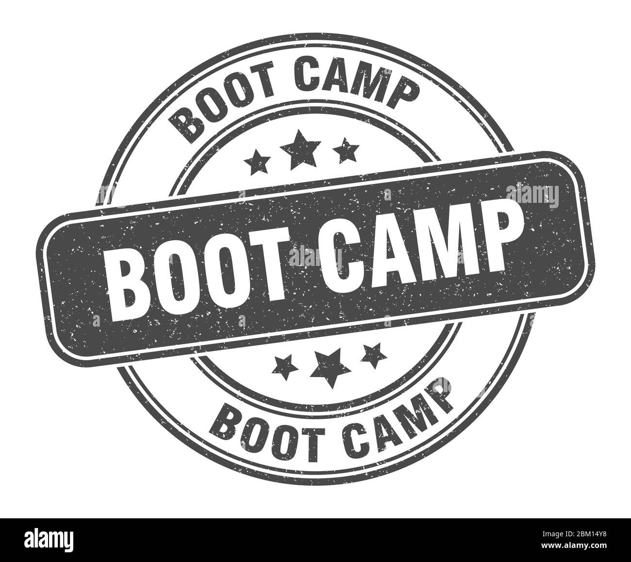 boot camp stamp. boot camp label. round grunge sign Stock Vector Image ...