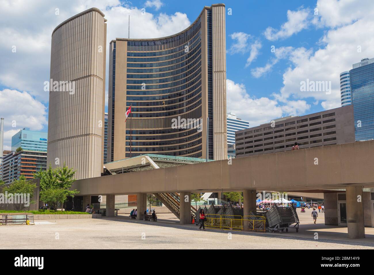New City Hall, 1965, Toronto, Ontario, Canada Stock Photo - Alamy