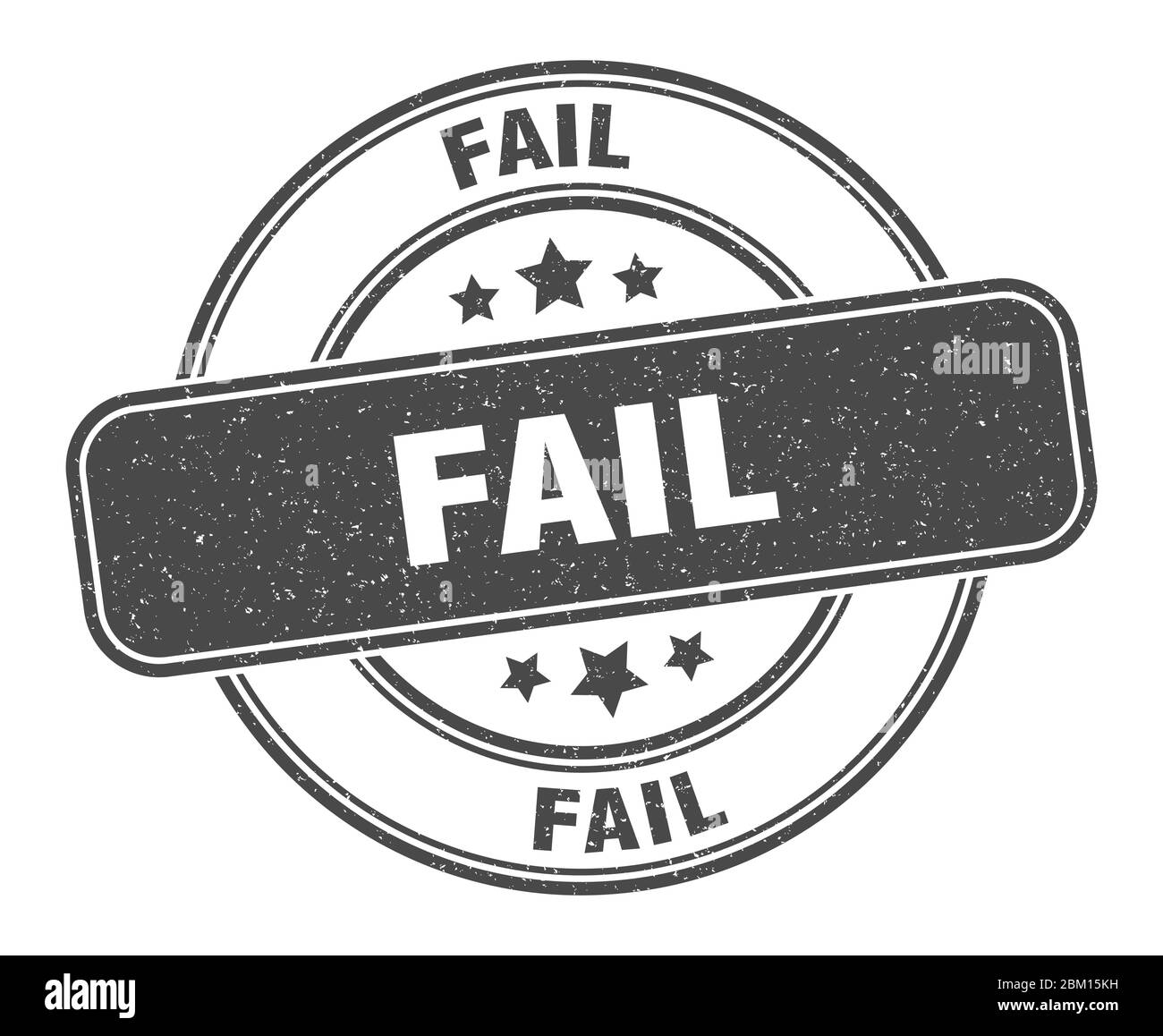 fail stamp. fail label. round grunge sign Stock Vector Image & Art - Alamy