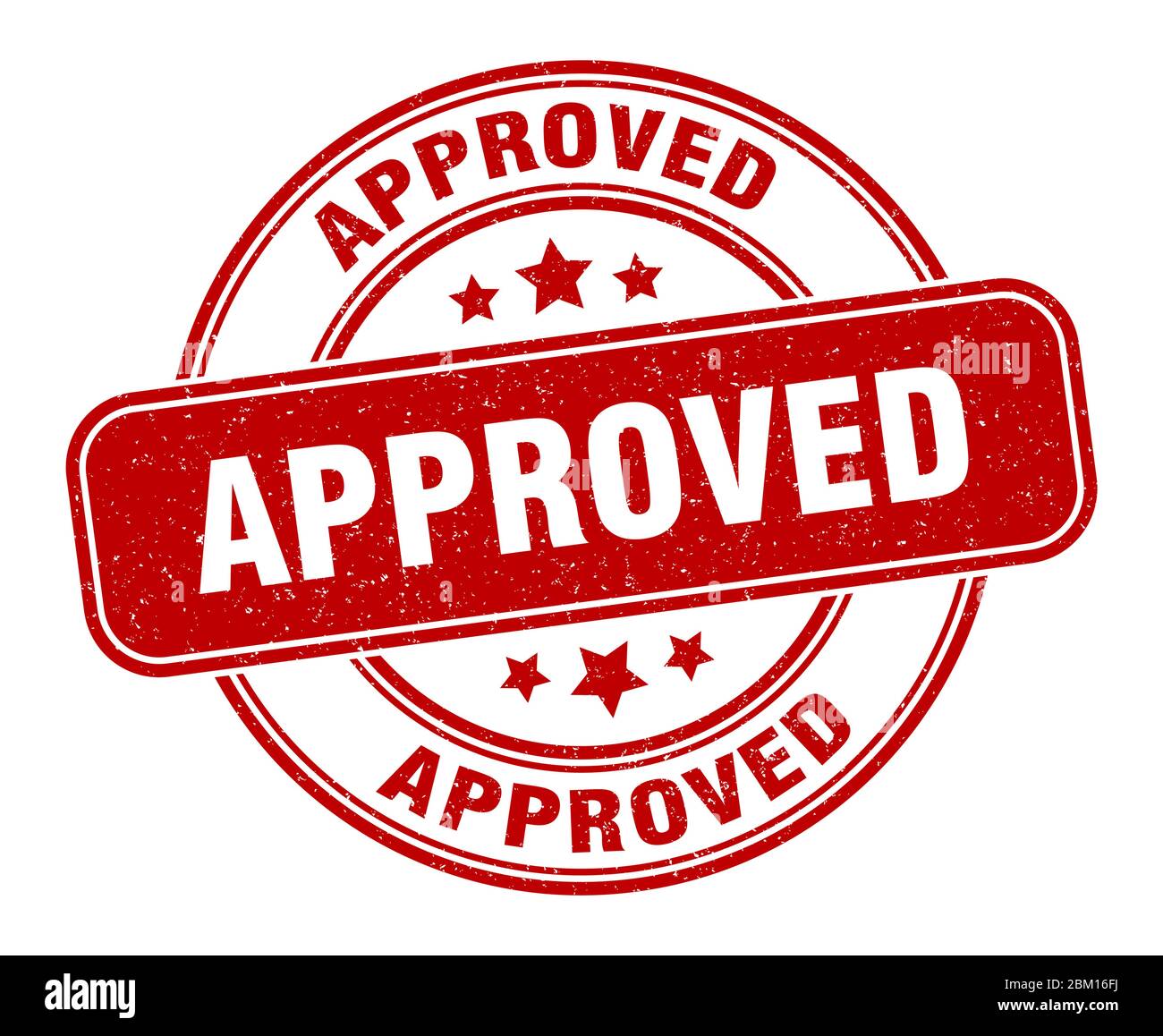 approved stamp. approved label. round grunge sign Stock Vector Image ...