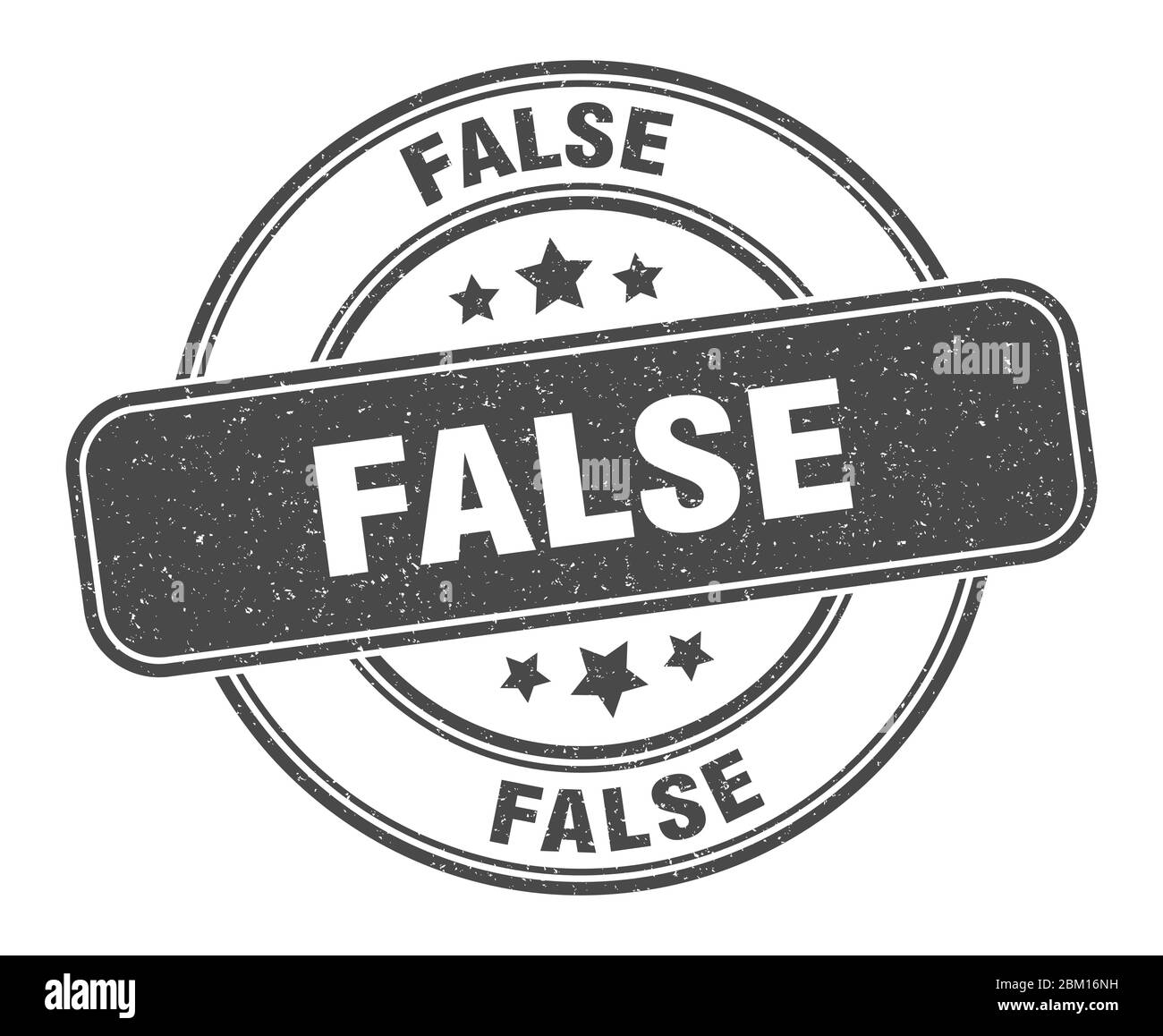 false stamp. false label. round grunge sign Stock Vector Image & Art ...