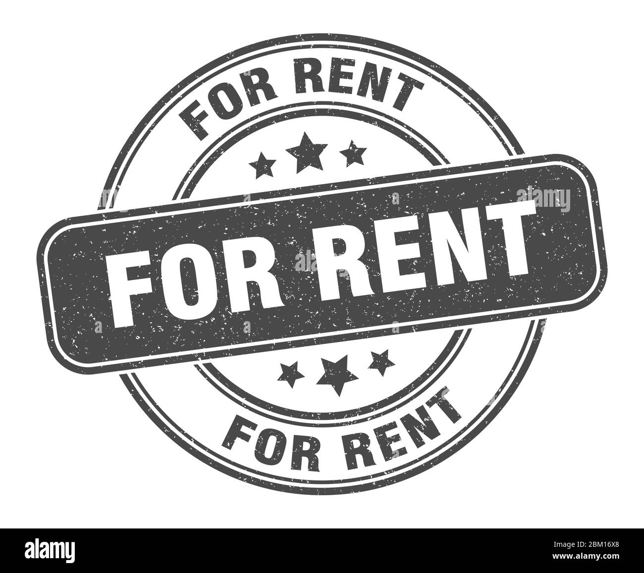 For rent seal Black and White Stock Photos & Images - Alamy