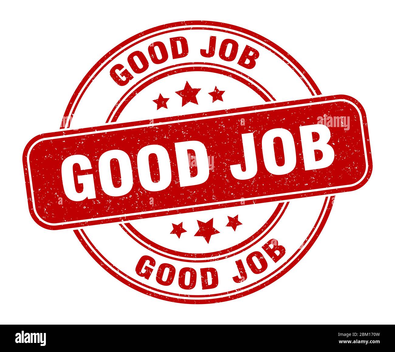 good job stamp. good job label. round grunge sign Stock Vector Image ...