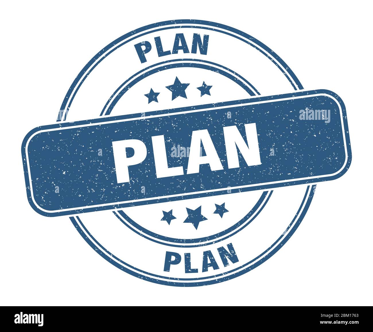 plan stamp. plan label. round grunge sign Stock Vector Image & Art - Alamy