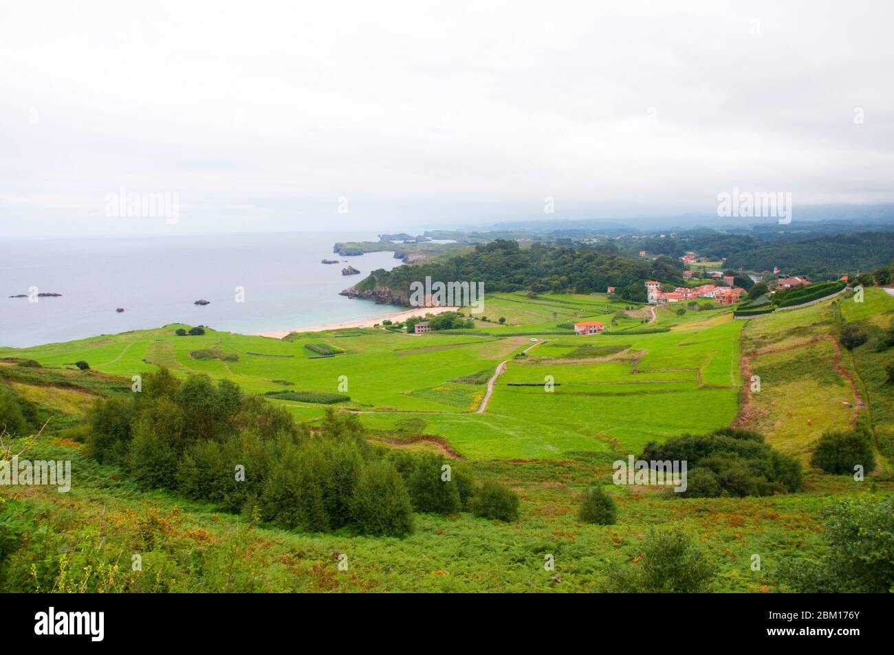 Landscape. Niembro, Asturias, Spain Stock Photo - Alamy
