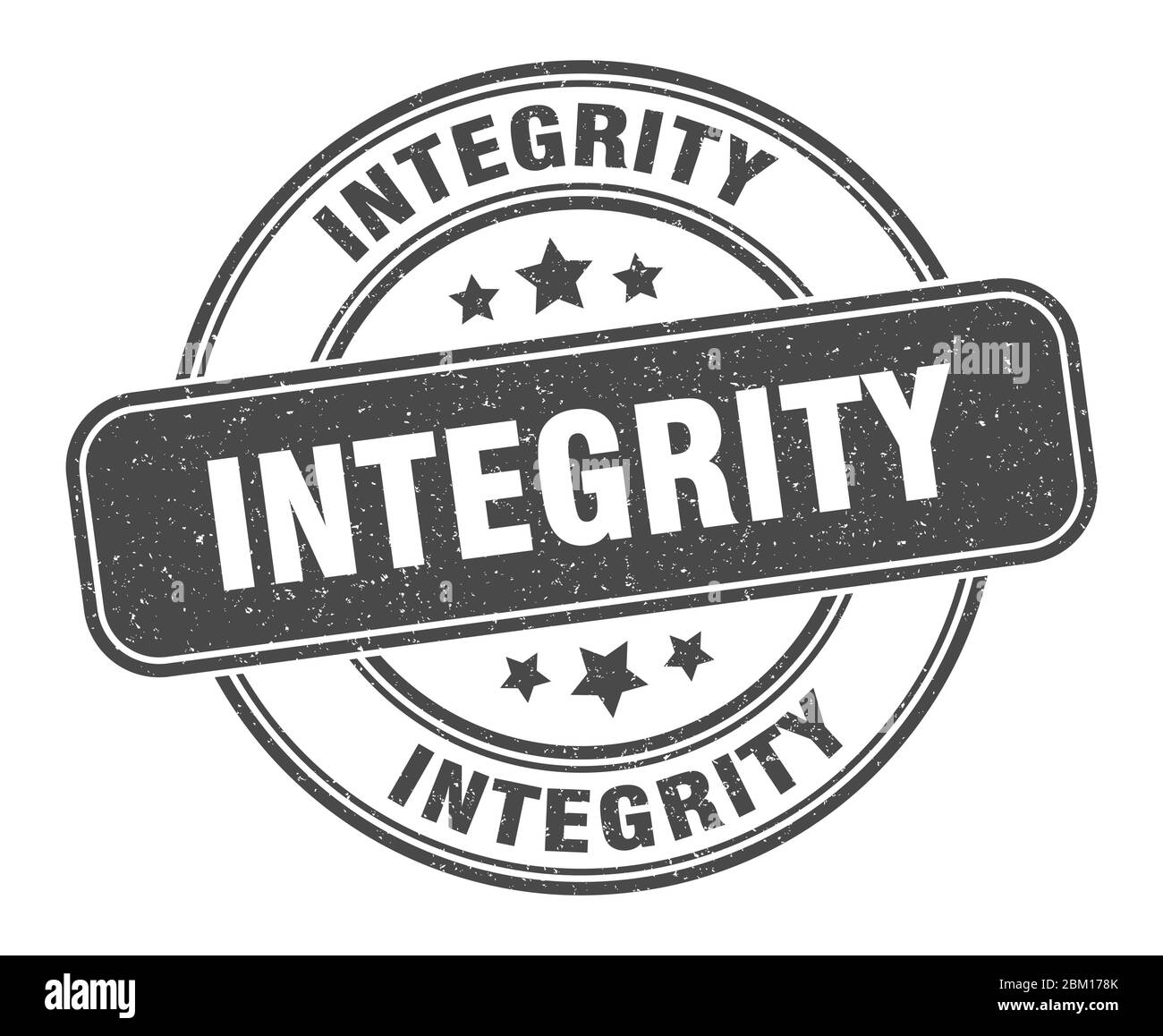 integrity stamp. integrity label. round grunge sign Stock Vector Image ...