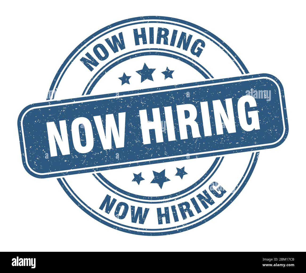now hiring stamp. now hiring label. round grunge sign Stock Vector ...