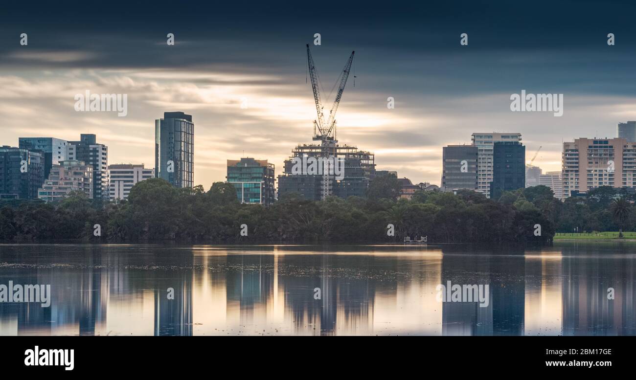Melbourne lake view hi-res stock photography and images - Alamy
