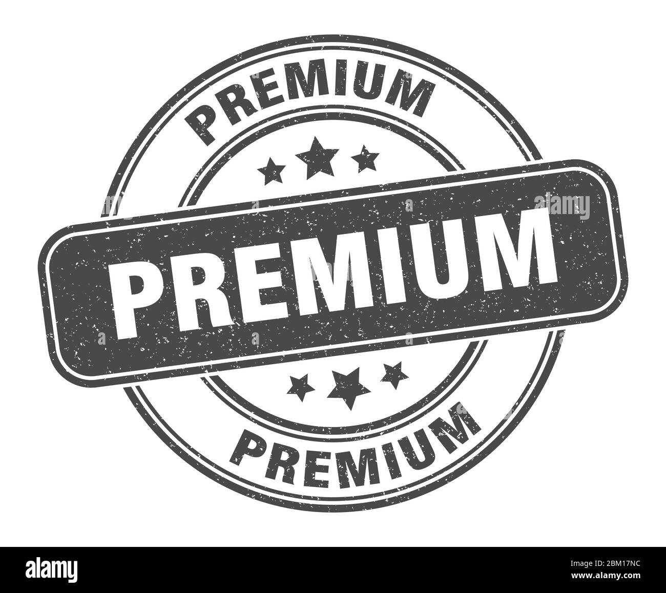 premium stamp. premium label. round grunge sign Stock Vector Image ...