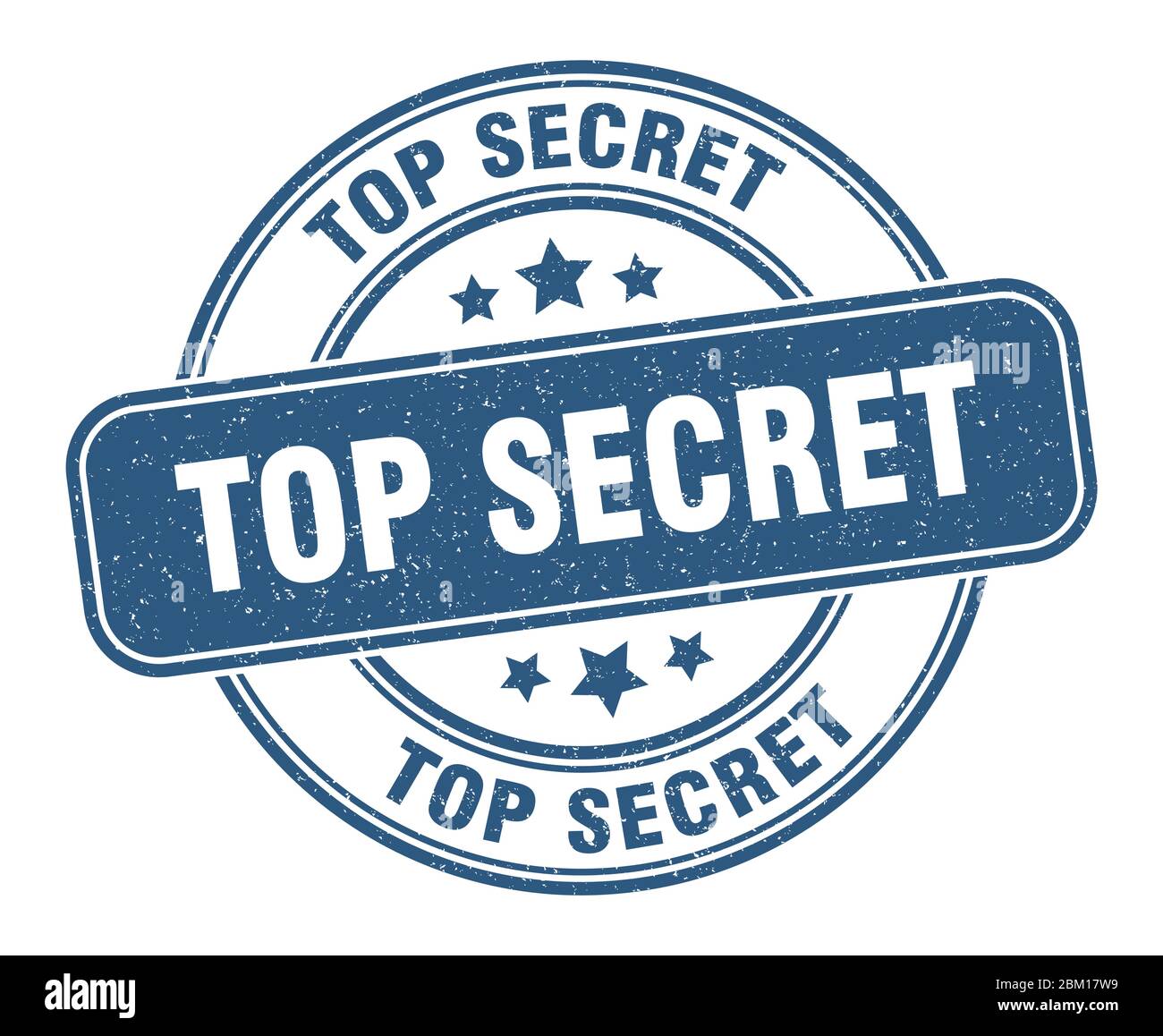 top secret stamp. top secret label. round grunge sign Stock Vector ...