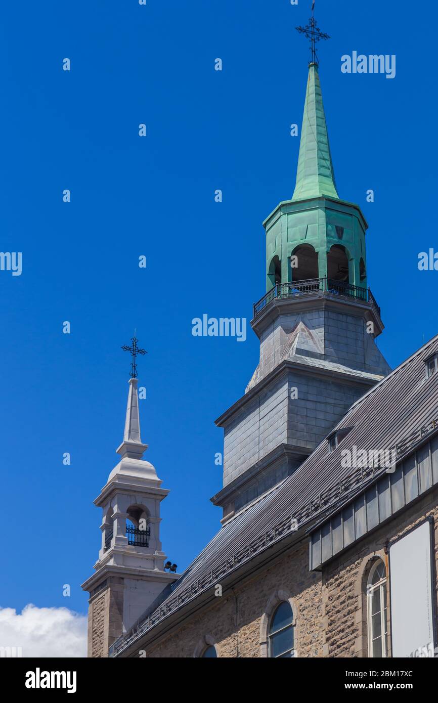 Notre-Dame-de-Bon-Secours church, Montreal, Quebec, Canada Stock Photo ...