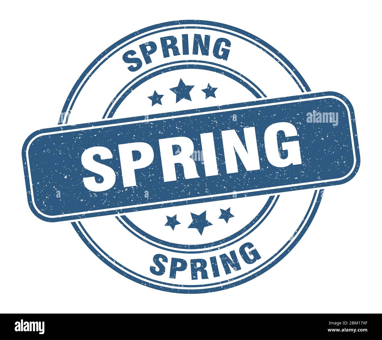 spring stamp. spring label. round grunge sign Stock Vector Image & Art ...