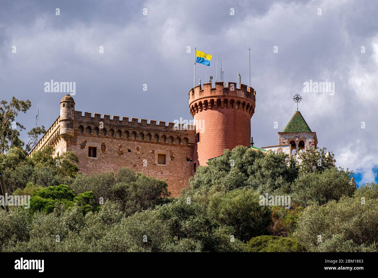 Castelldefels castle hi-res stock photography and images - Alamy