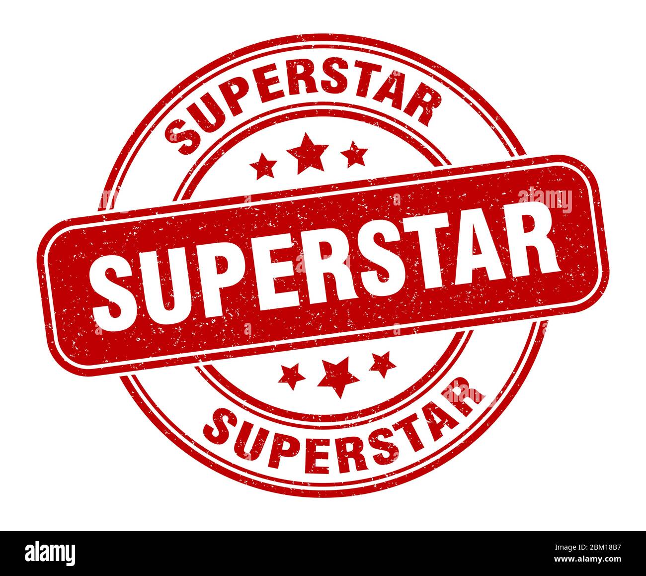 superstar stamp. superstar label. round grunge sign Stock Vector Image ...