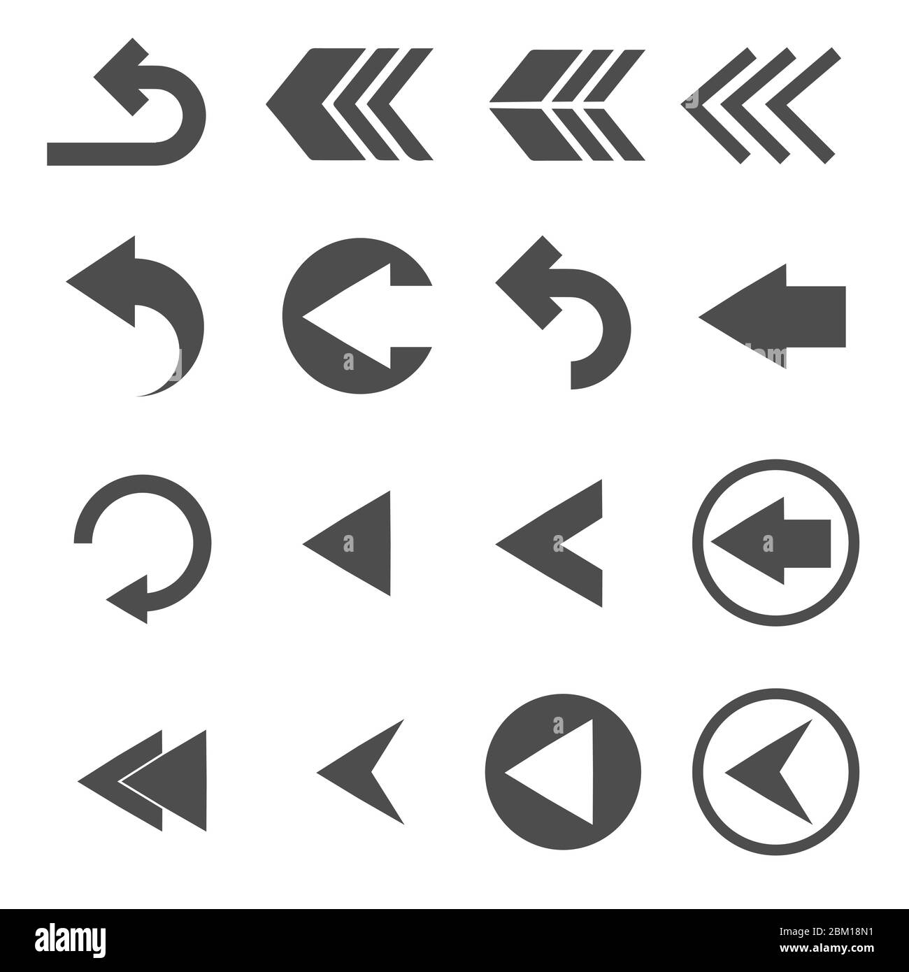 Set of simple traffic sign sign hi-res stock photography and images - Alamy