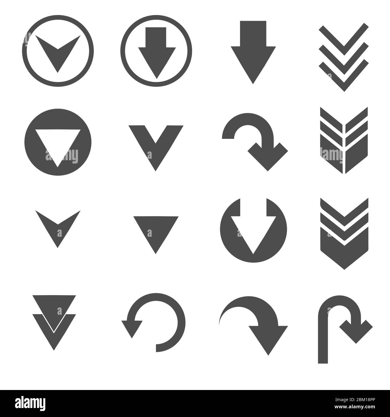 Set of simple traffic sign sign hi-res stock photography and images - Alamy