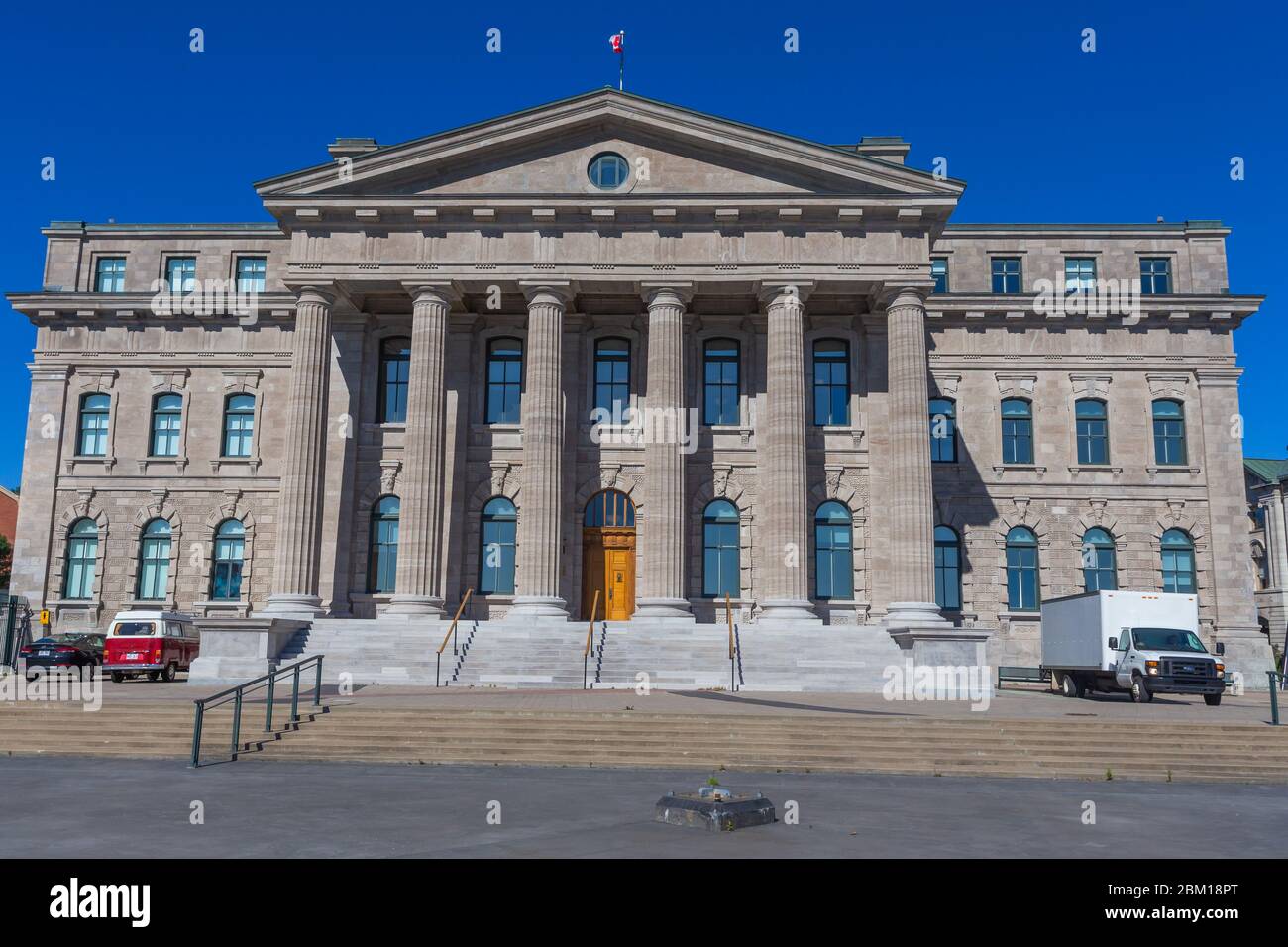 Historic Customs and Excise building, Quebec City, Quebec, Canada Stock ...