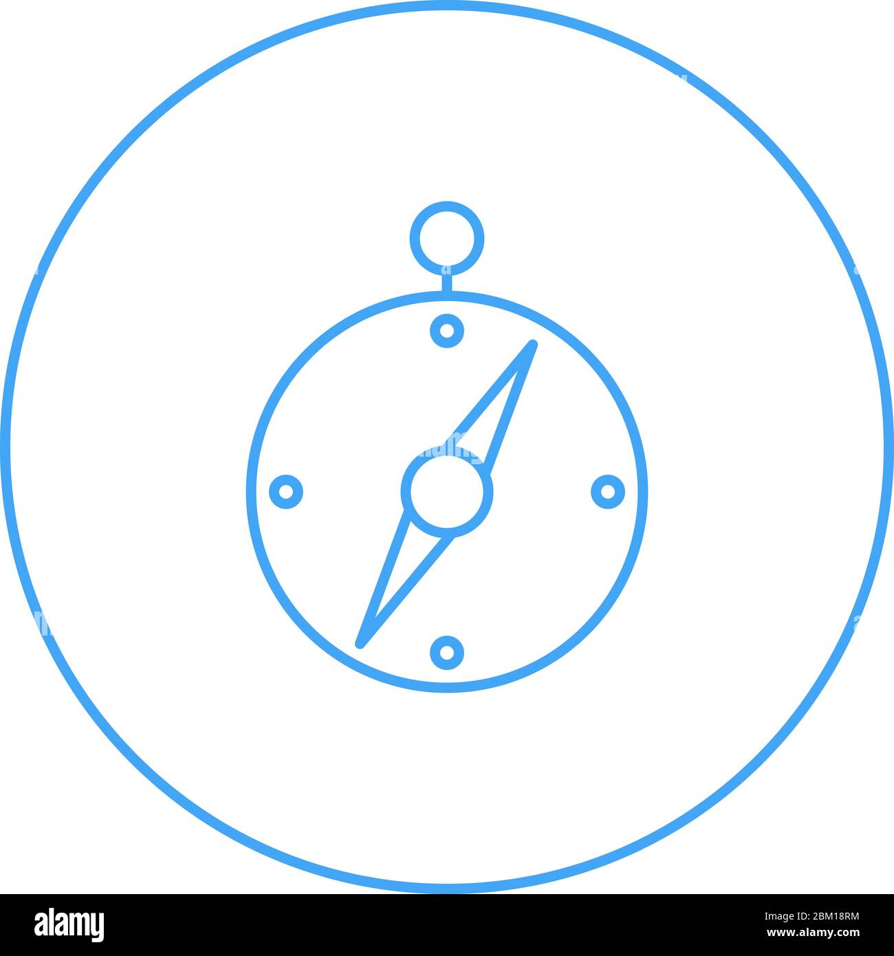 Beautiful Compass vector line icon Stock Vector Image & Art - Alamy