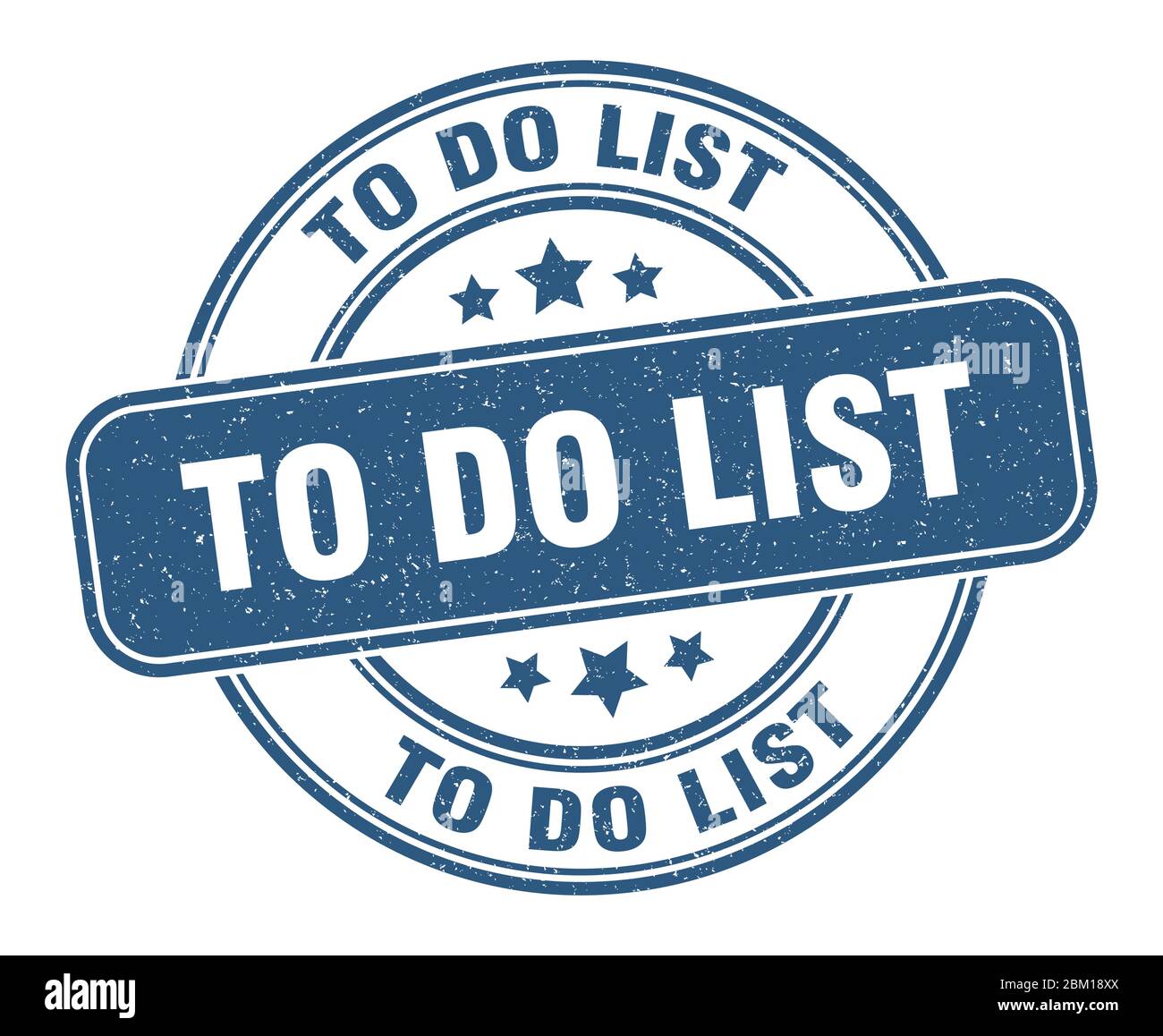 to do list stamp. to do list label. round grunge sign Stock Vector ...