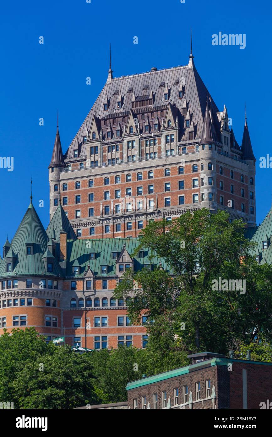 Chateau Frontenac, Quebec City, Quebec, Canada Stock Photo - Alamy