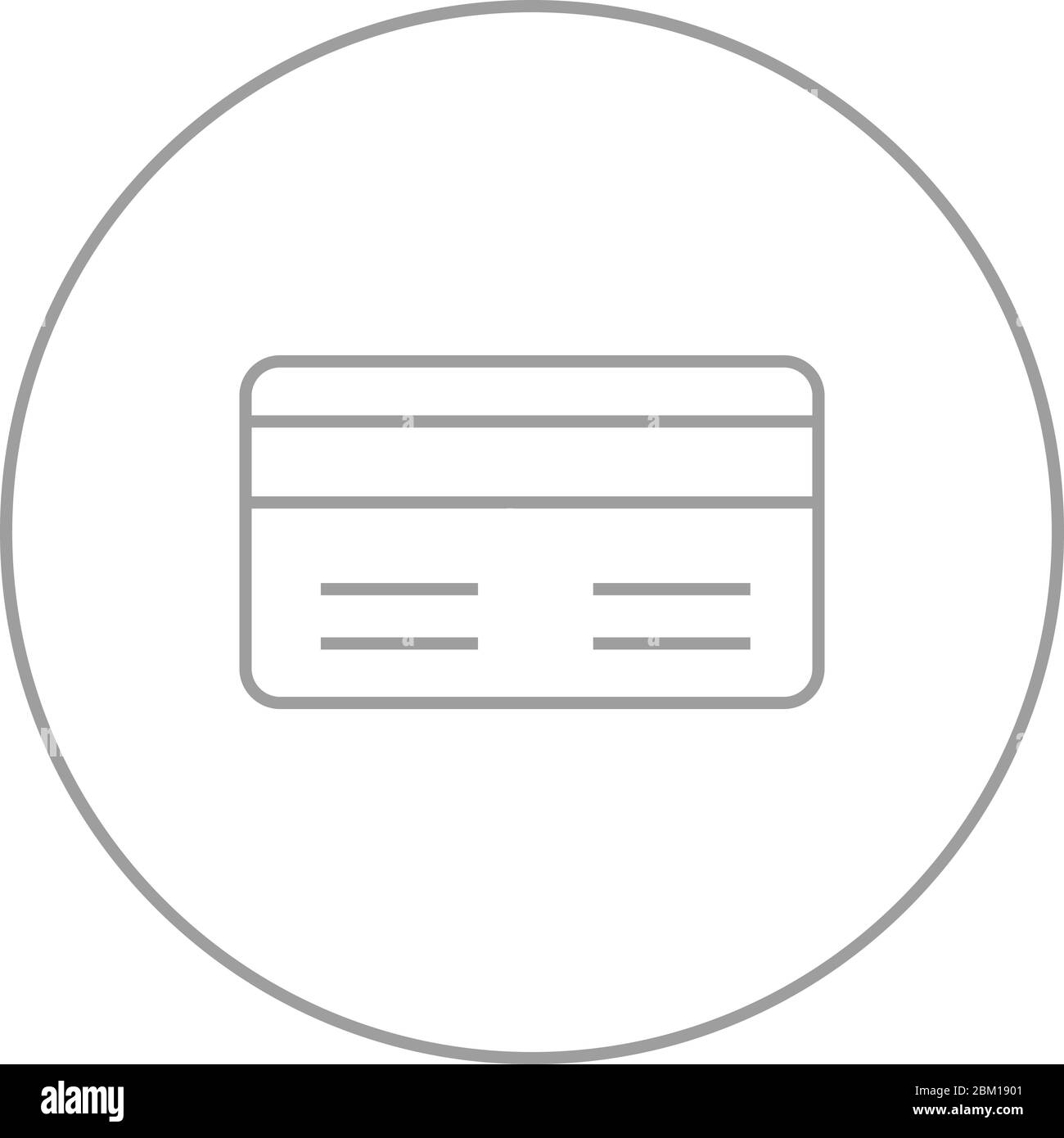 Beautiful Debit card Vector line icon Stock Vector Image & Art - Alamy