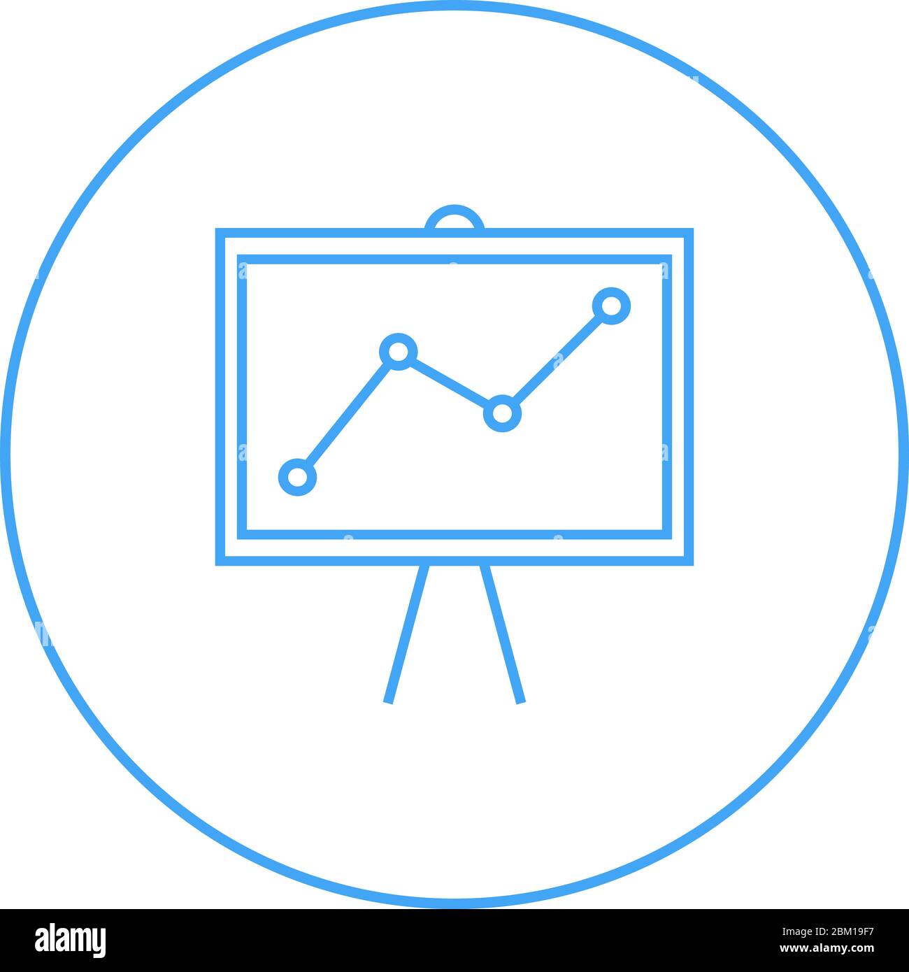 Beautiful Graph vector line icon Stock Vector Image & Art - Alamy