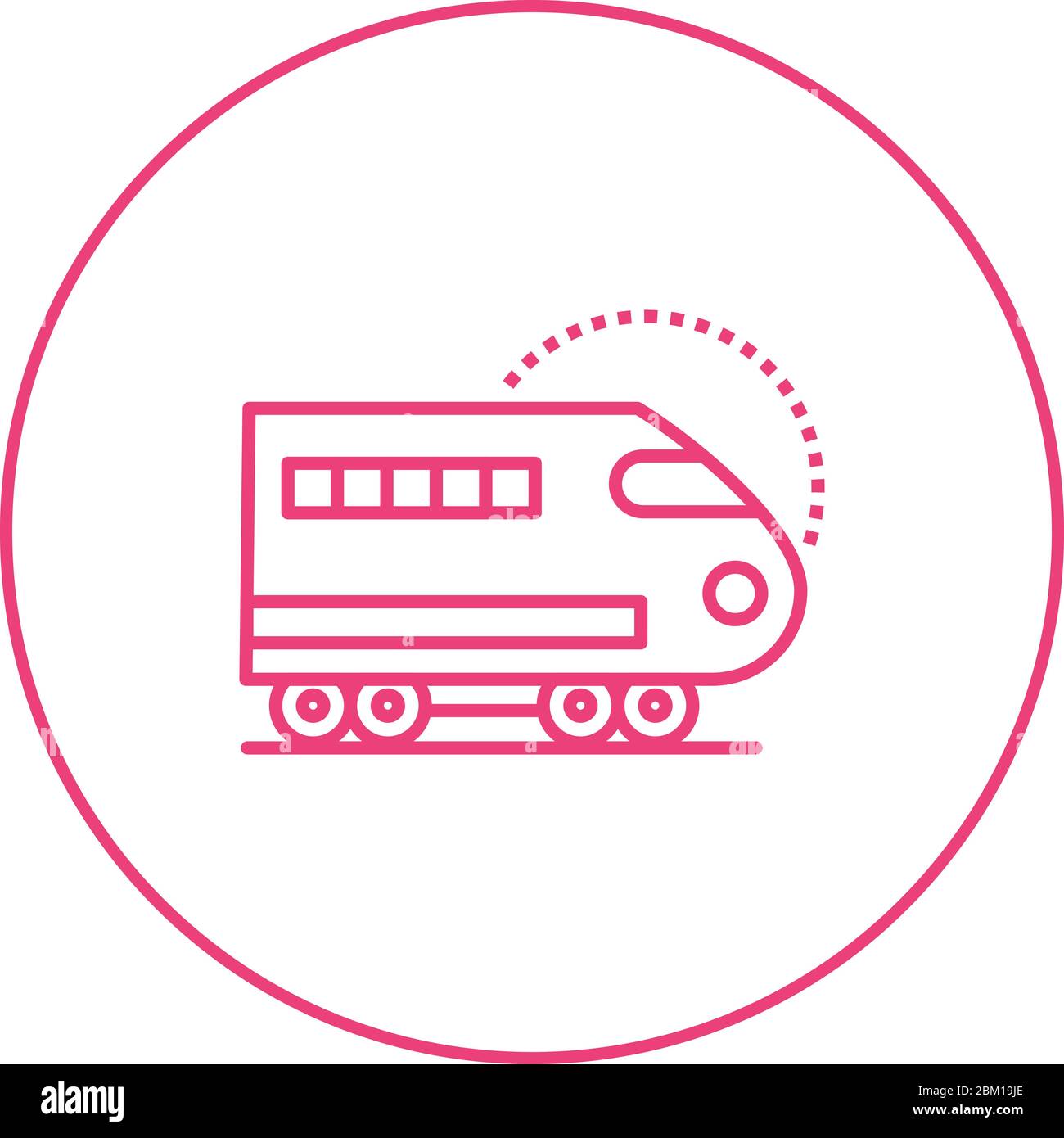 The bullet train Stock Vector Images - Alamy