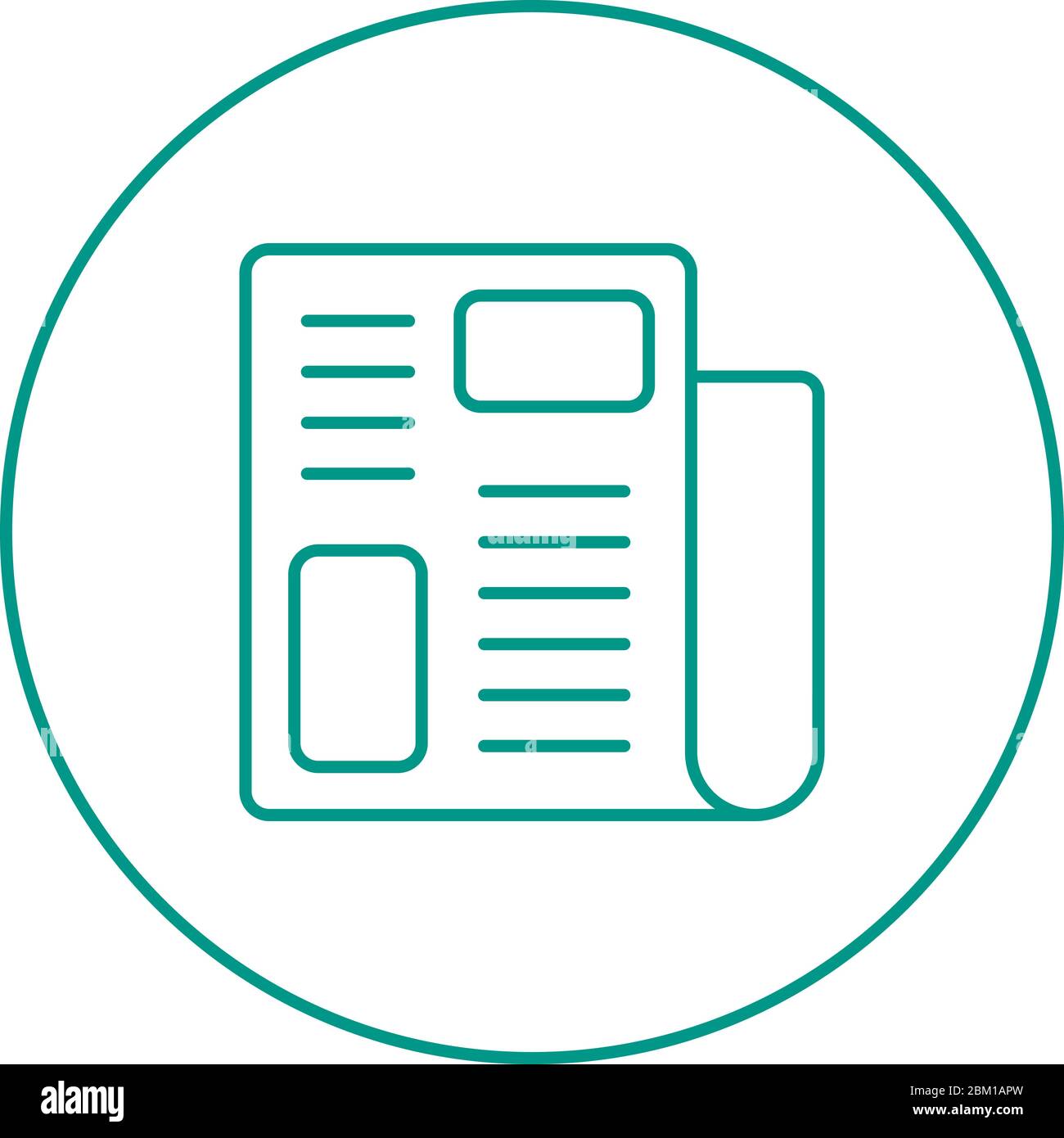 Beautiful Report vector line icon Stock Vector Image & Art - Alamy