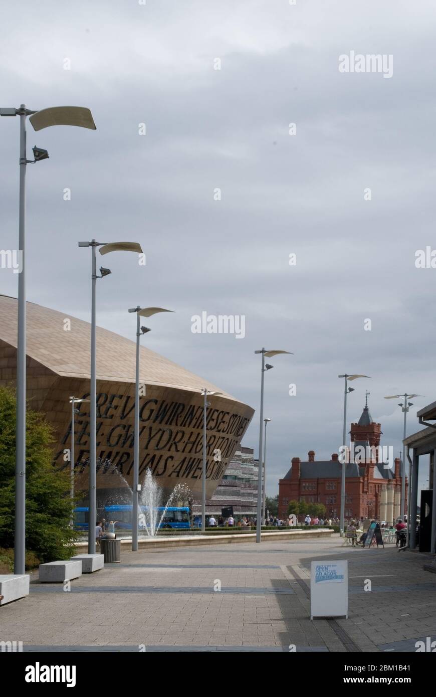Redevelopment Arts Centre Slate Copper Wales Millennium Centre, Bute ...