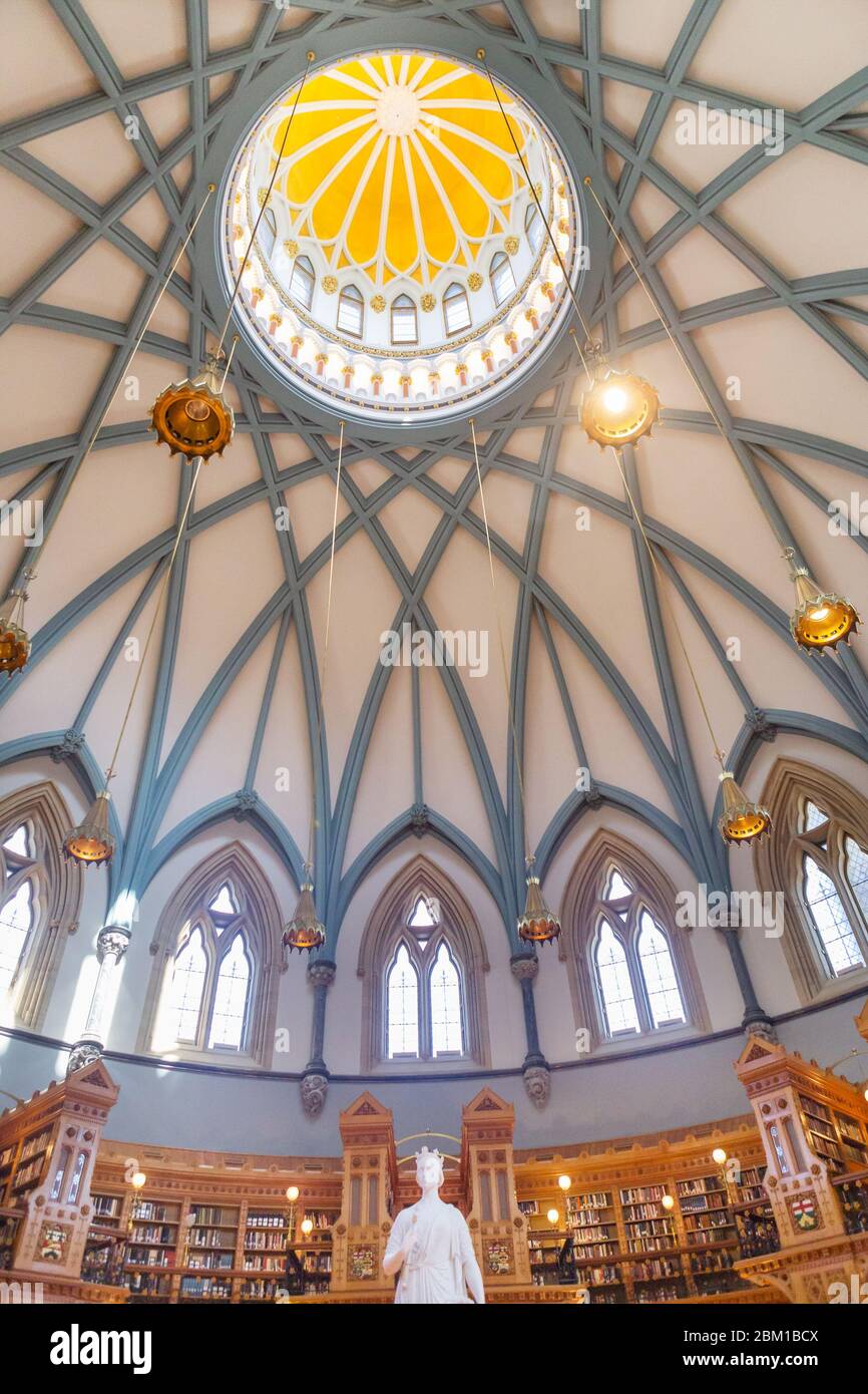Library parliament ottawa interior hi-res stock photography and images ...