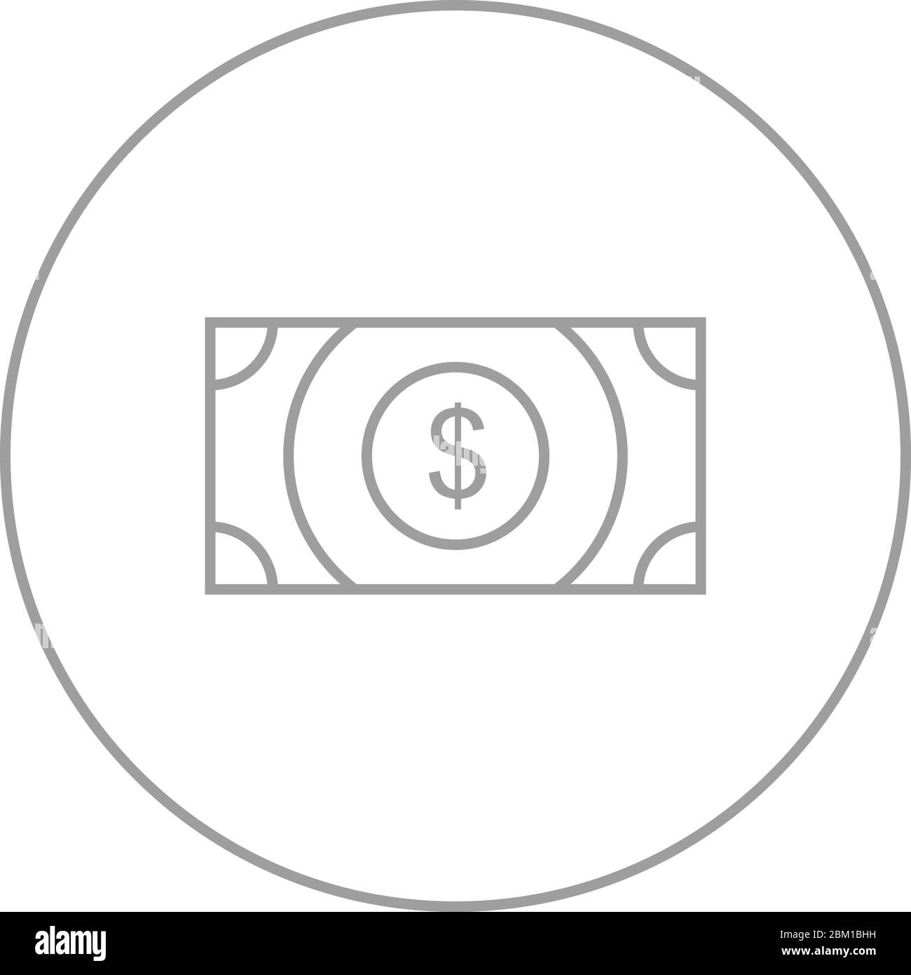 Currency note vector Black and White Stock Photos & Images - Alamy
