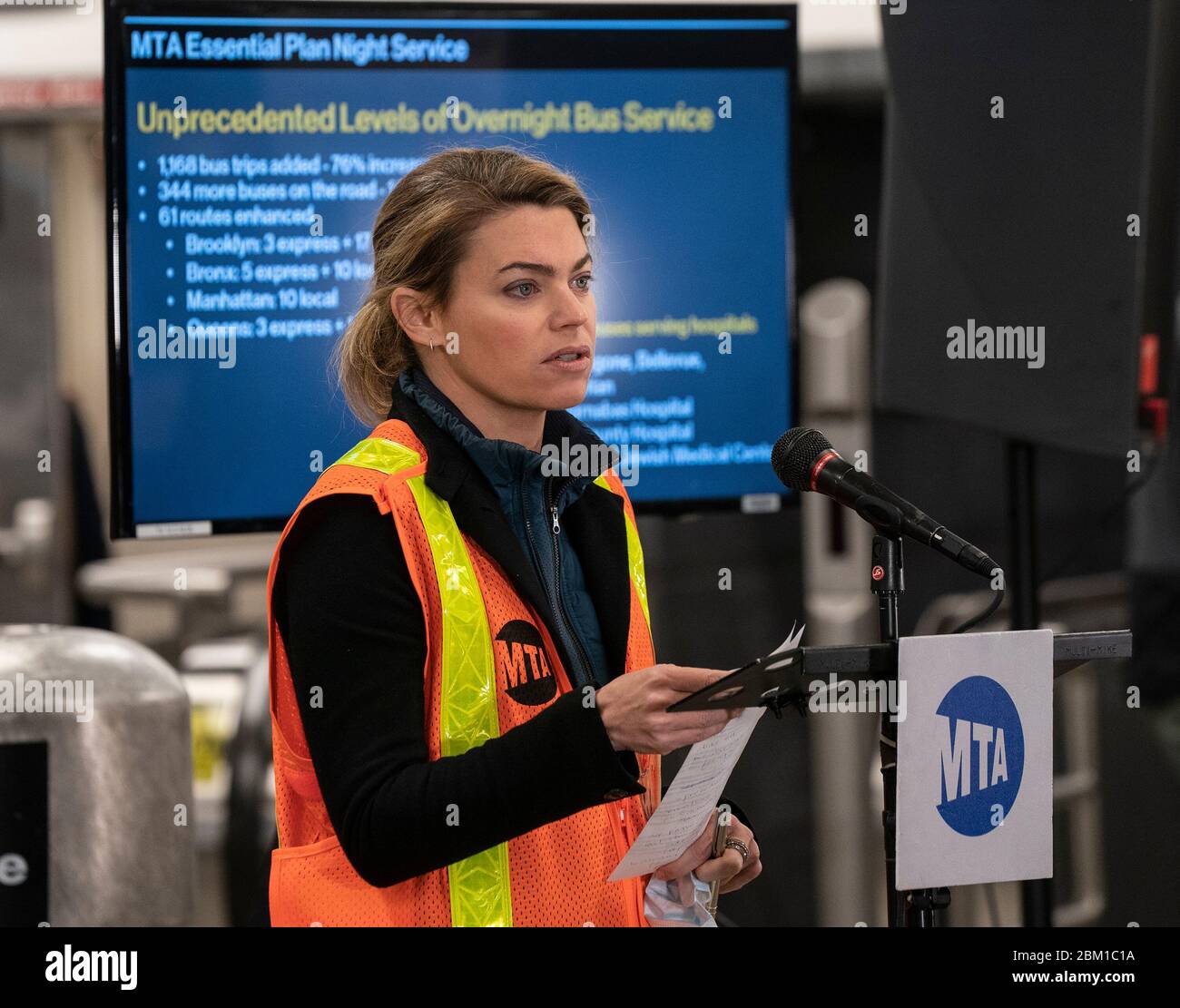 New York, United States. 05th May, 2020. Sarah Feinberg, Interim ...